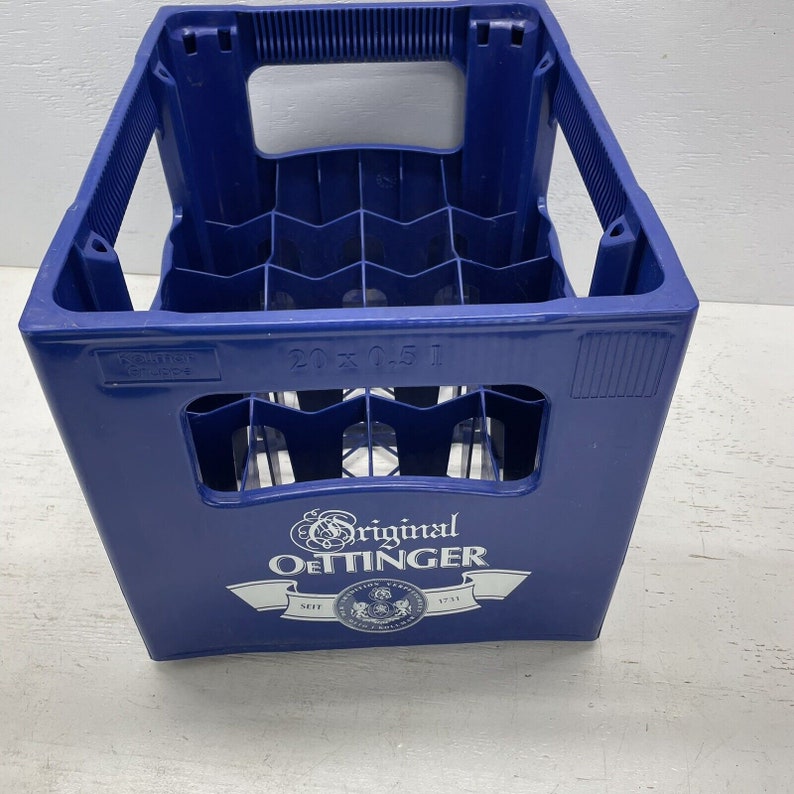 Original Oettinger Heavy-duty Plastic Beer Bottle Crate Holds 20 ...