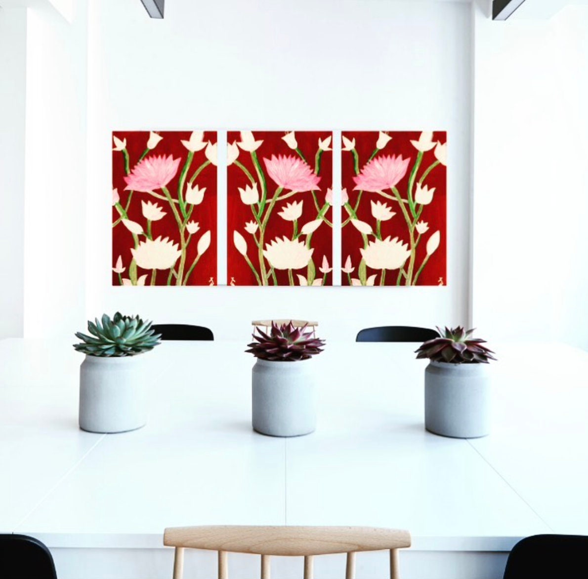 Triple Canvas Painting Ideas