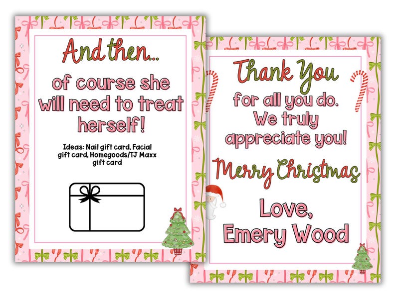 If You Give a Teacher a Christmas Cookie, Teacher Christmas Gift - Etsy