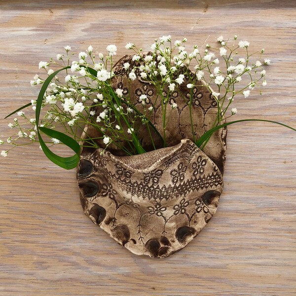 Clay Wall Pocket - Etsy