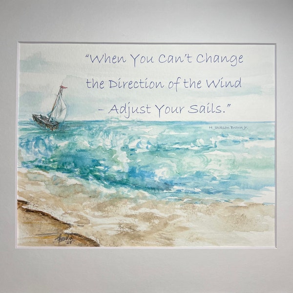 Adjust the Sails - Etsy