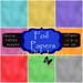 10 SOLID COLOR FOIL Digital Papers, Backgrounds, Scrapbook Paper ...