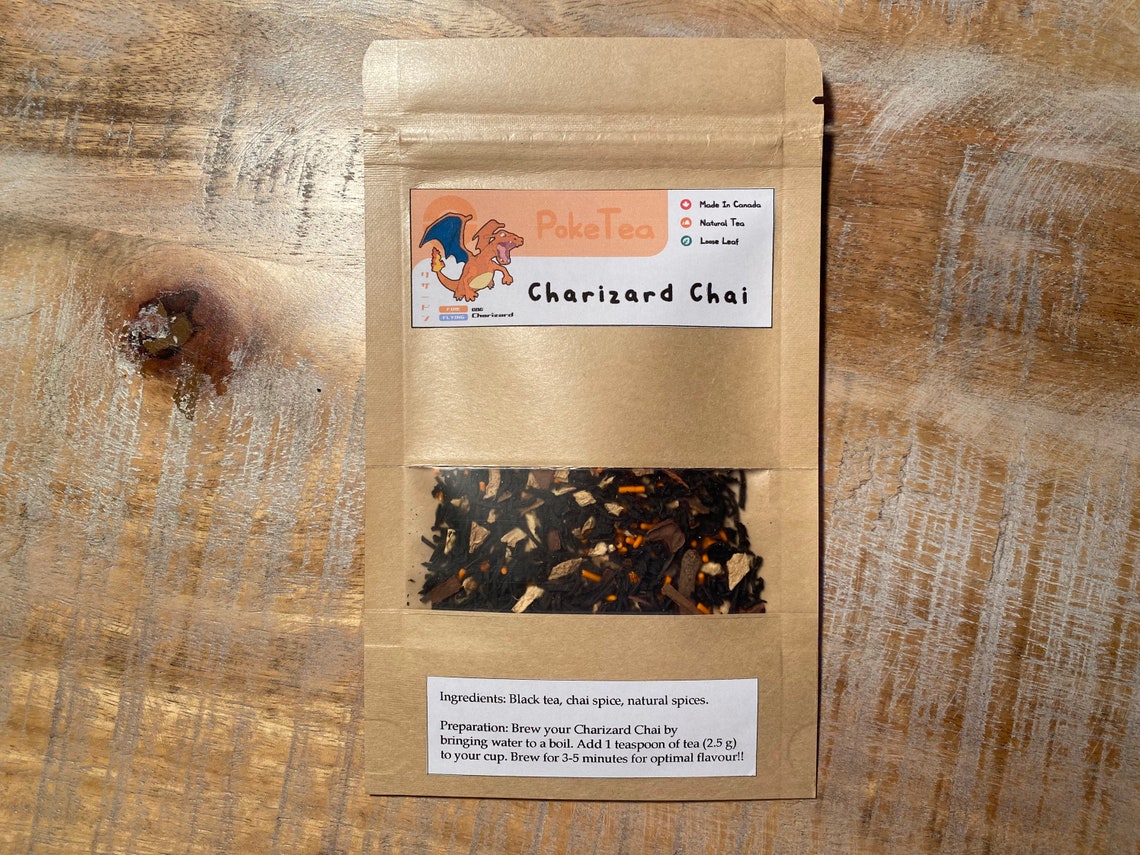 Pokétea! | Charizard Chai | Pokemon-inspired Loose Leaf, Natural Tea ...