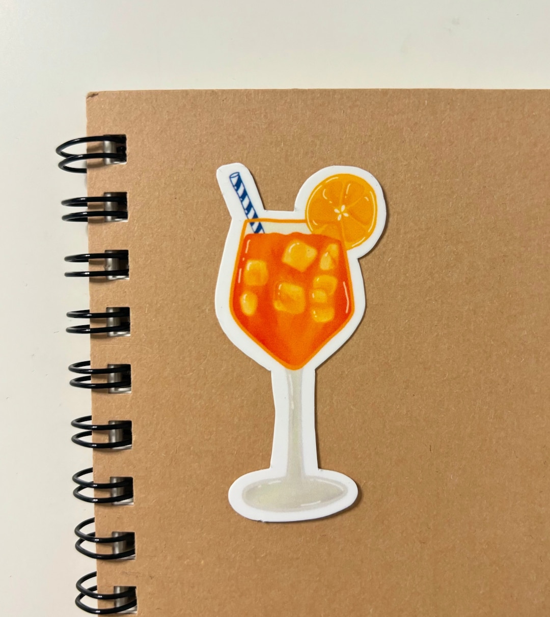Aperol Spritz Cocktail Sticker Individual Sticker Holiday/vacation ...