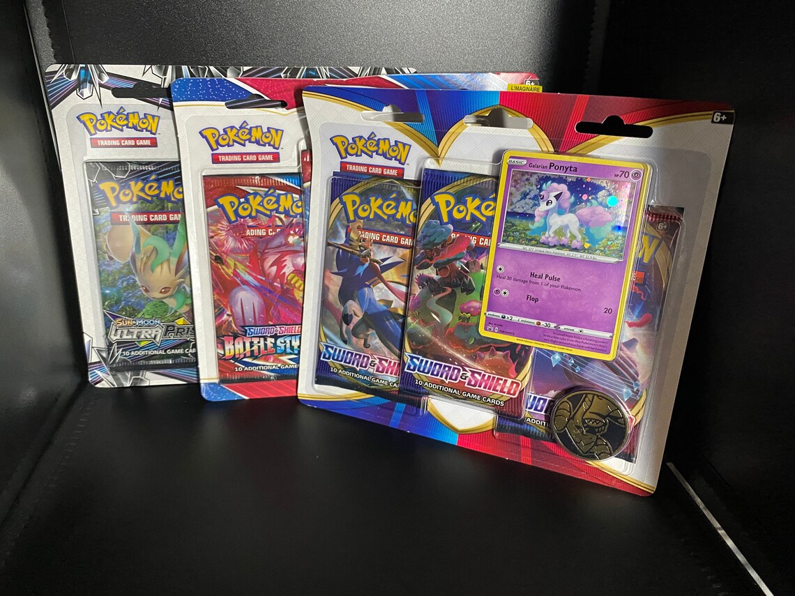 Pokemon TCG: Mystery Box Includes Boosters Singles & | Etsy