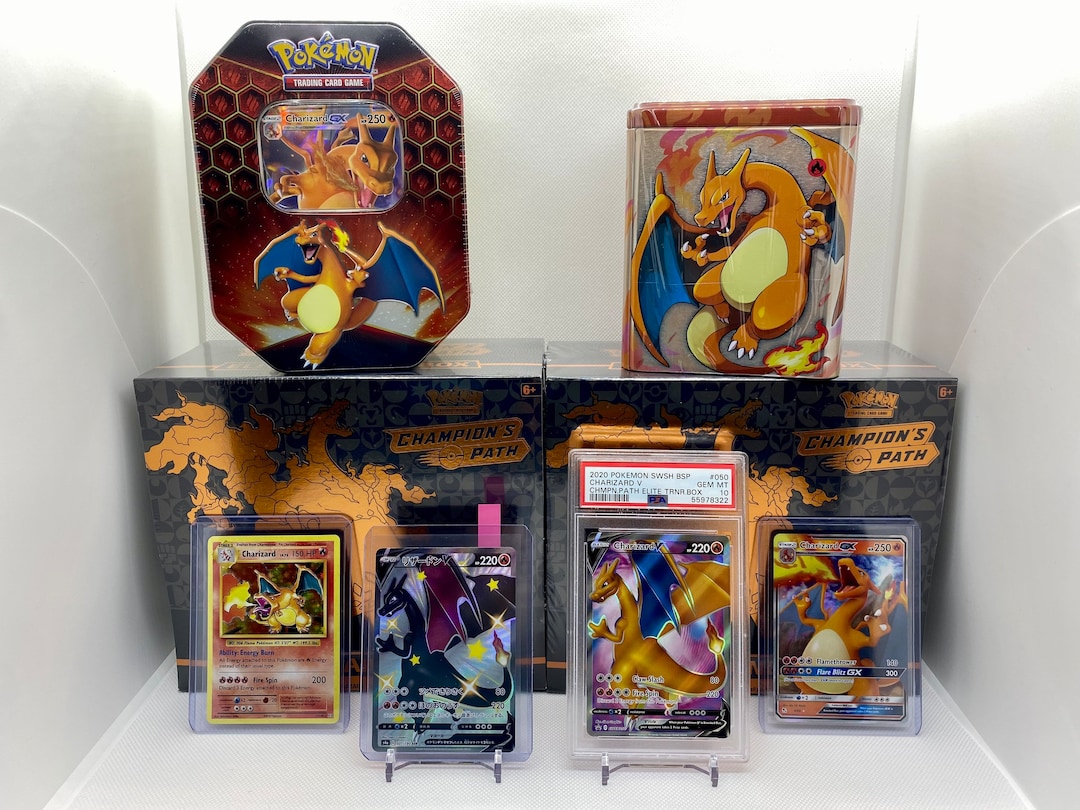 Pokemon TCG: Charizard Gift Box | Includes Boosters, Cards, Accessories ...