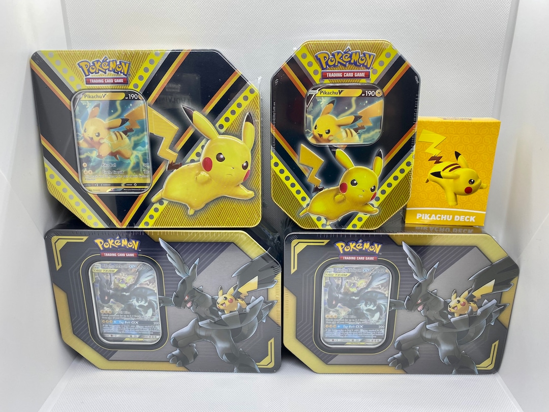 Pokemon TCG: Pikachu Gift Box | Includes Boosters, Cards, Accessories ...