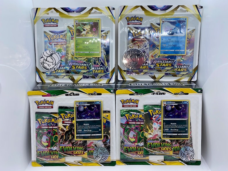 Pokemon TCG: Eevee and Eeveelutions Gift Box! | Includes Boosters ...