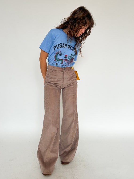 Rare deadstock 1970s Levis light brown corduroy jeans… - Gem