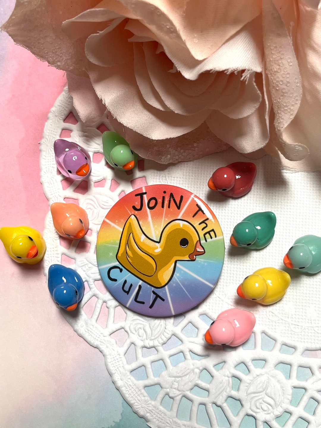 The Duck Cult 69 Official Pin Back Button - Etsy