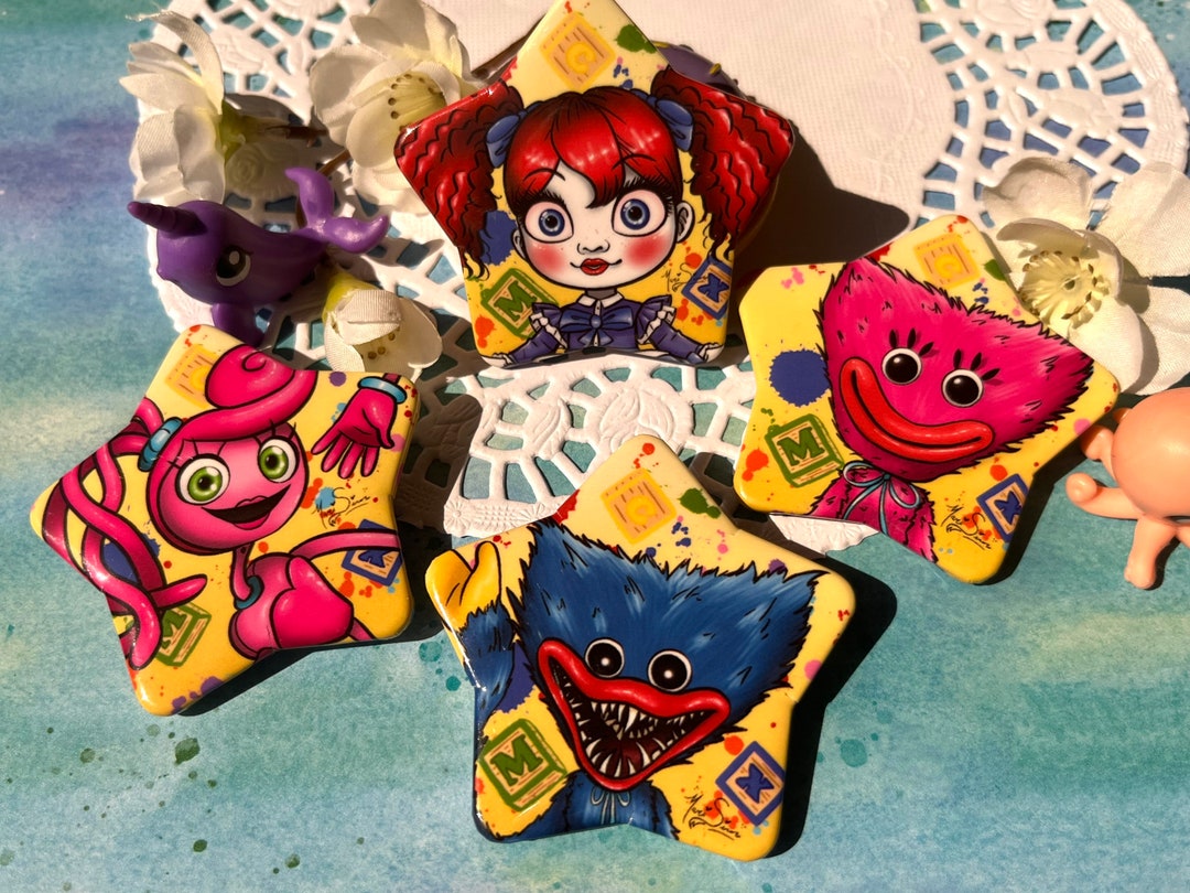 Poppys Playtime Buttons - Etsy