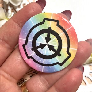 SCP Chibi Anime Pinback Buttons - Etsy