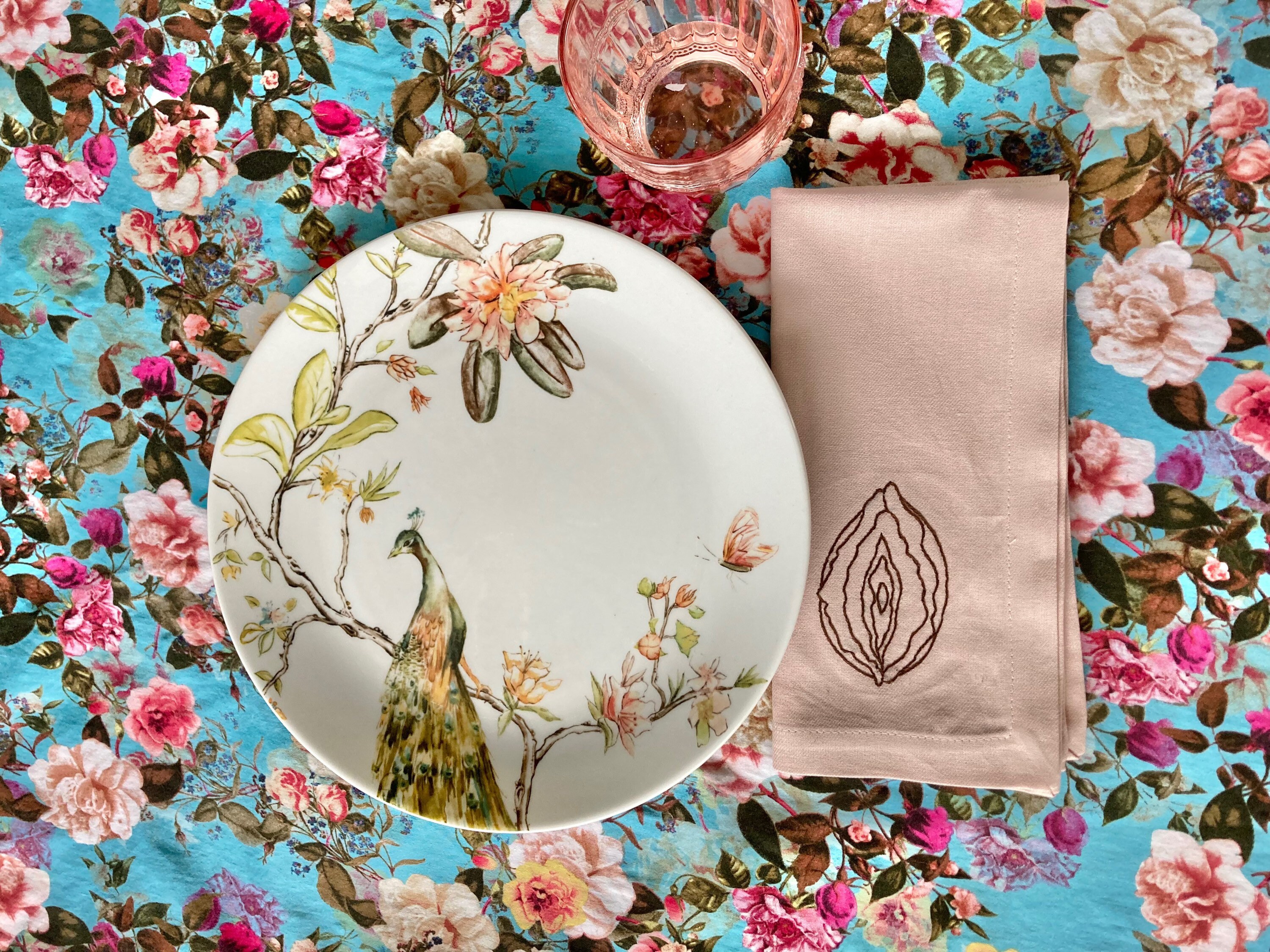 The Girliest Napkins Ever Set of Four. Lesbian Inspired Linens ...