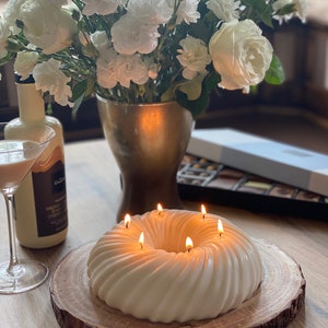 Torus Soy Wax Candle, Pillar Candle, All Natural Vegan Friendly - Etsy