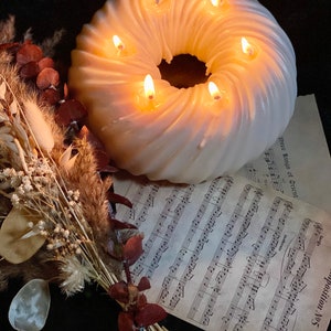 Torus Soy Wax Candle, Pillar Candle, All Natural Vegan Friendly - Etsy