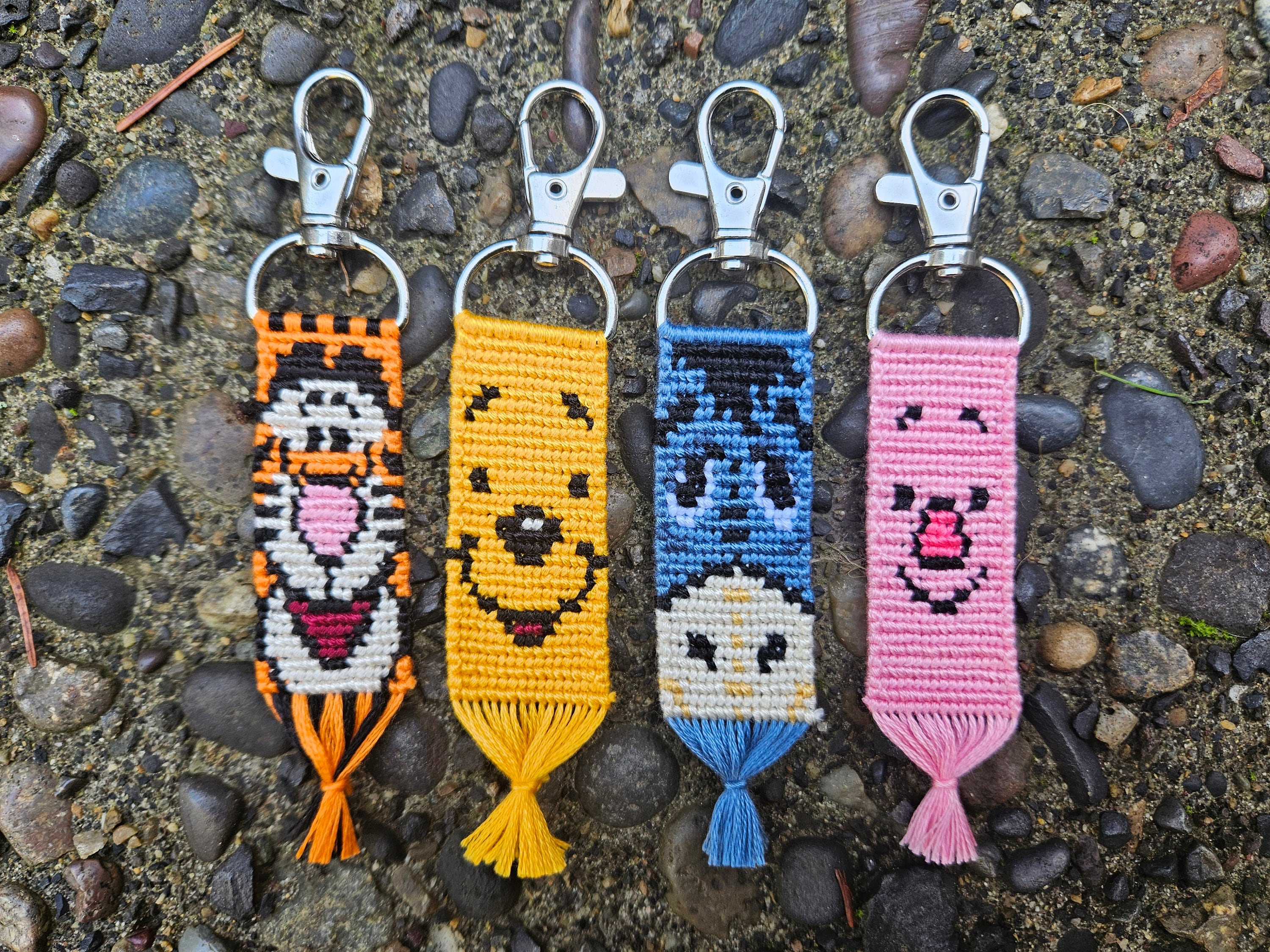 Winnie the Pooh Keychains Backpack Keychain Pooh Bear - Etsy