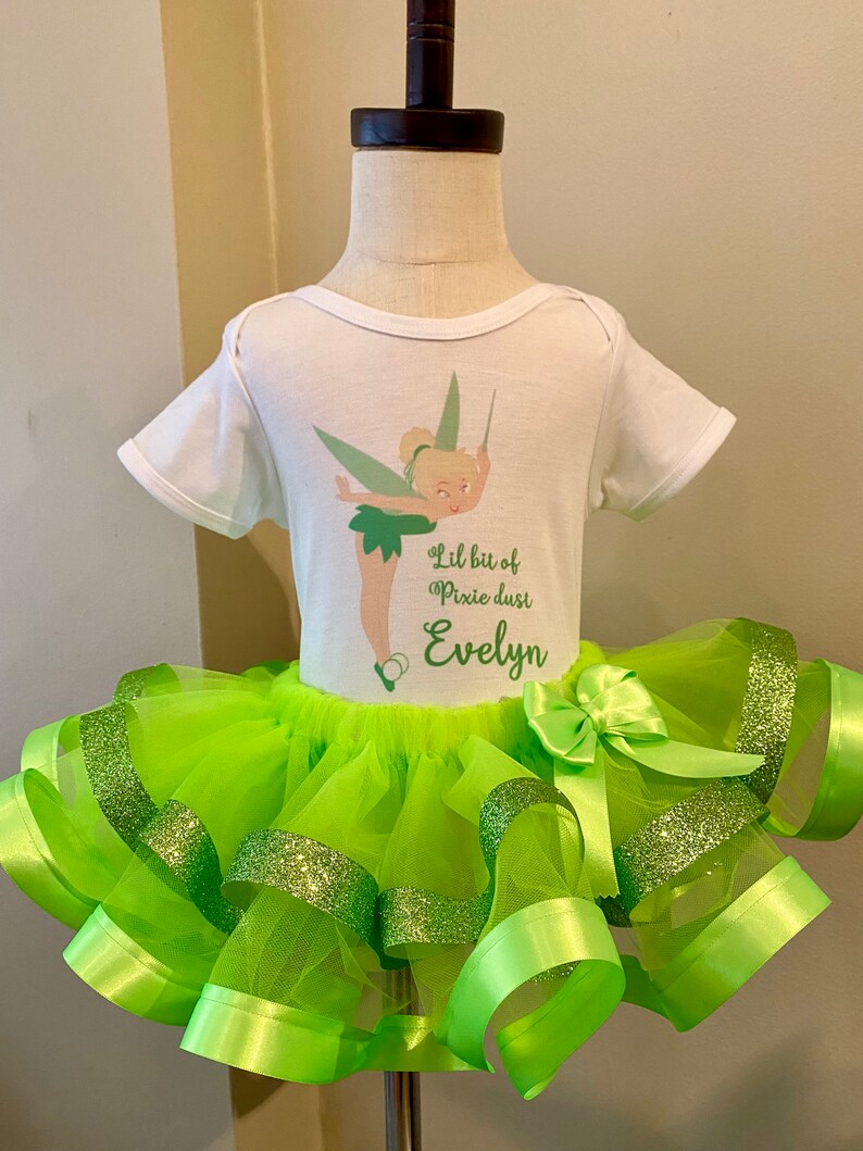 Tinker Bell Tutu Set - Etsy