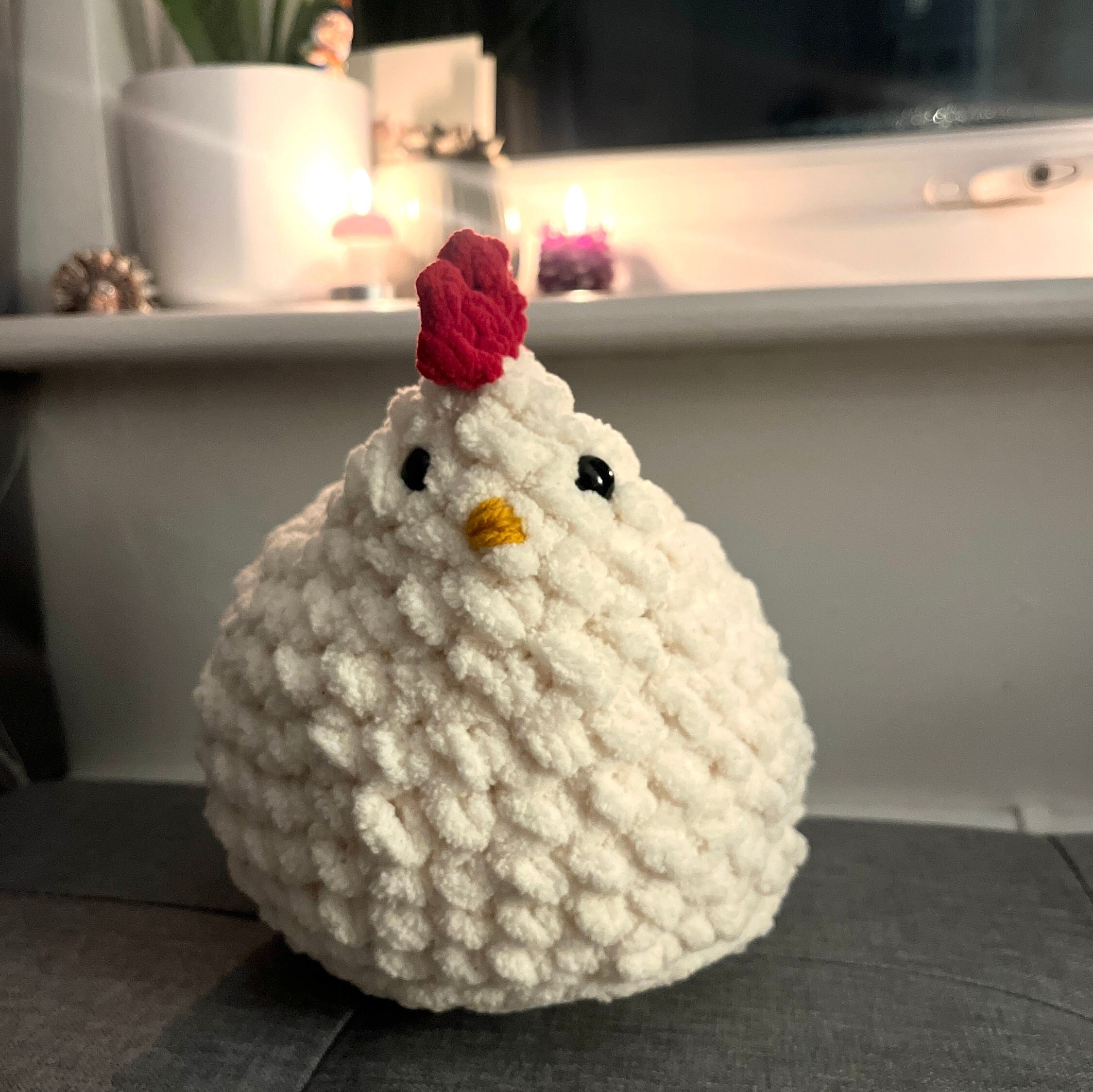 Crochet Chicken Plush - Etsy