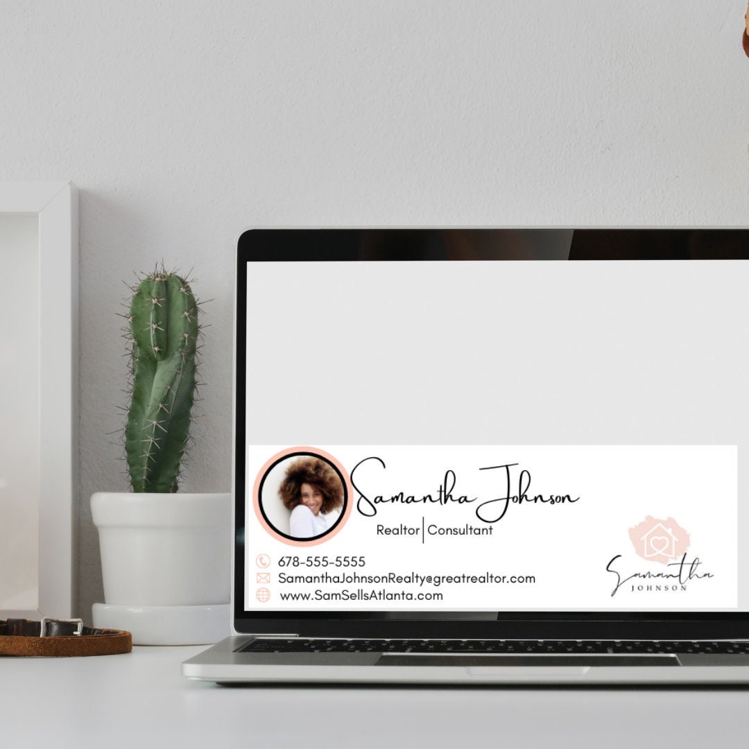 Email Signature Digital Template - Etsy
