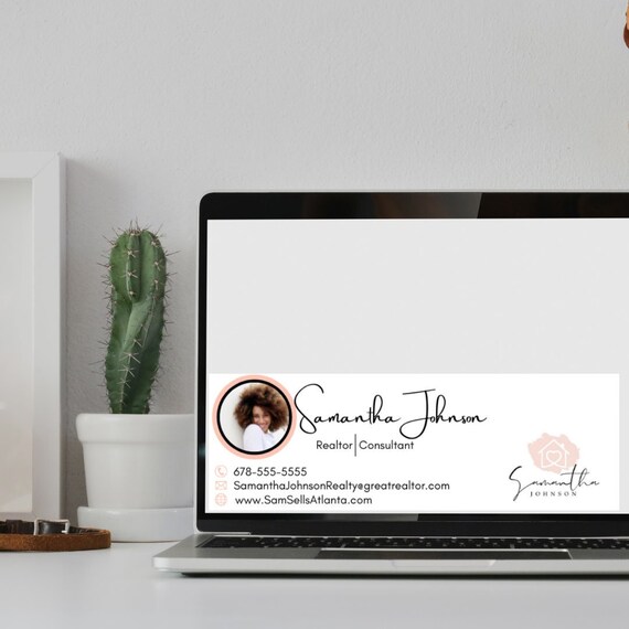 Email Signature Digital Template - Etsy