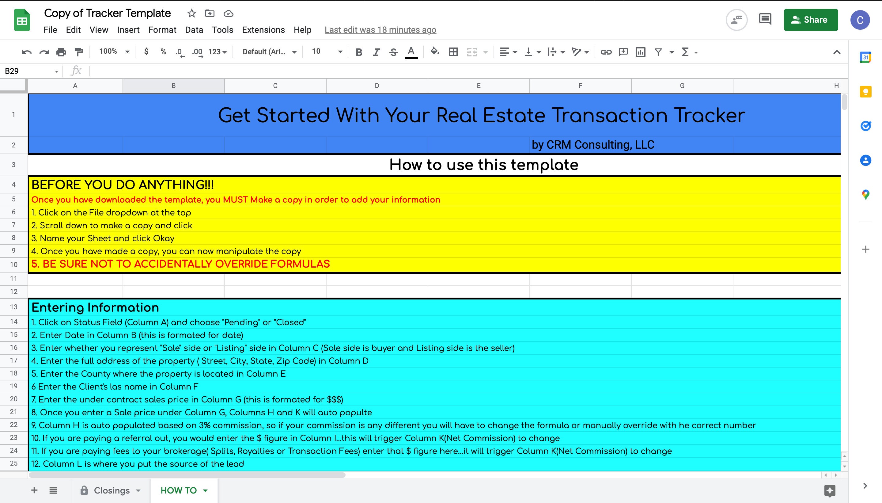 Real Estate Transaction Tracker - Etsy