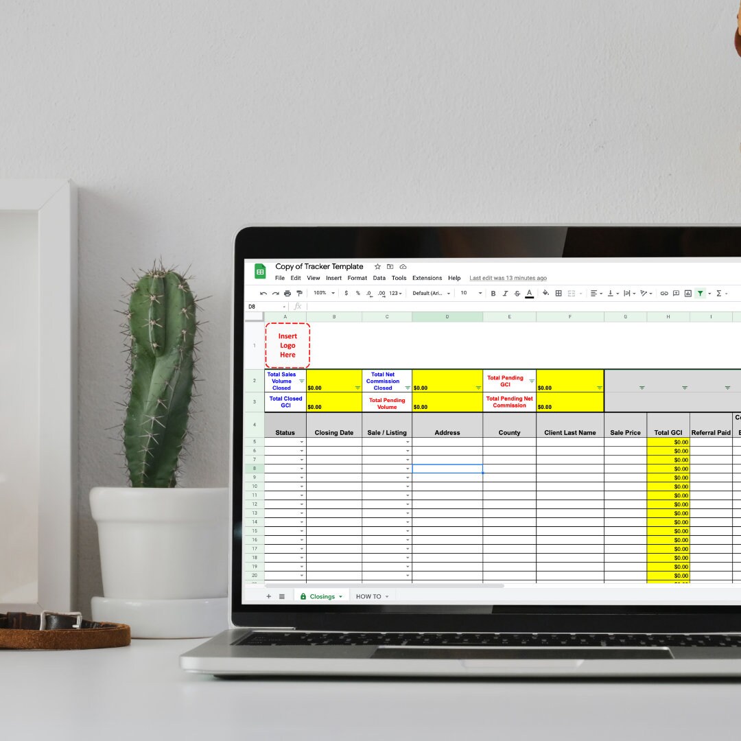 Real Estate Transaction Tracker - Etsy