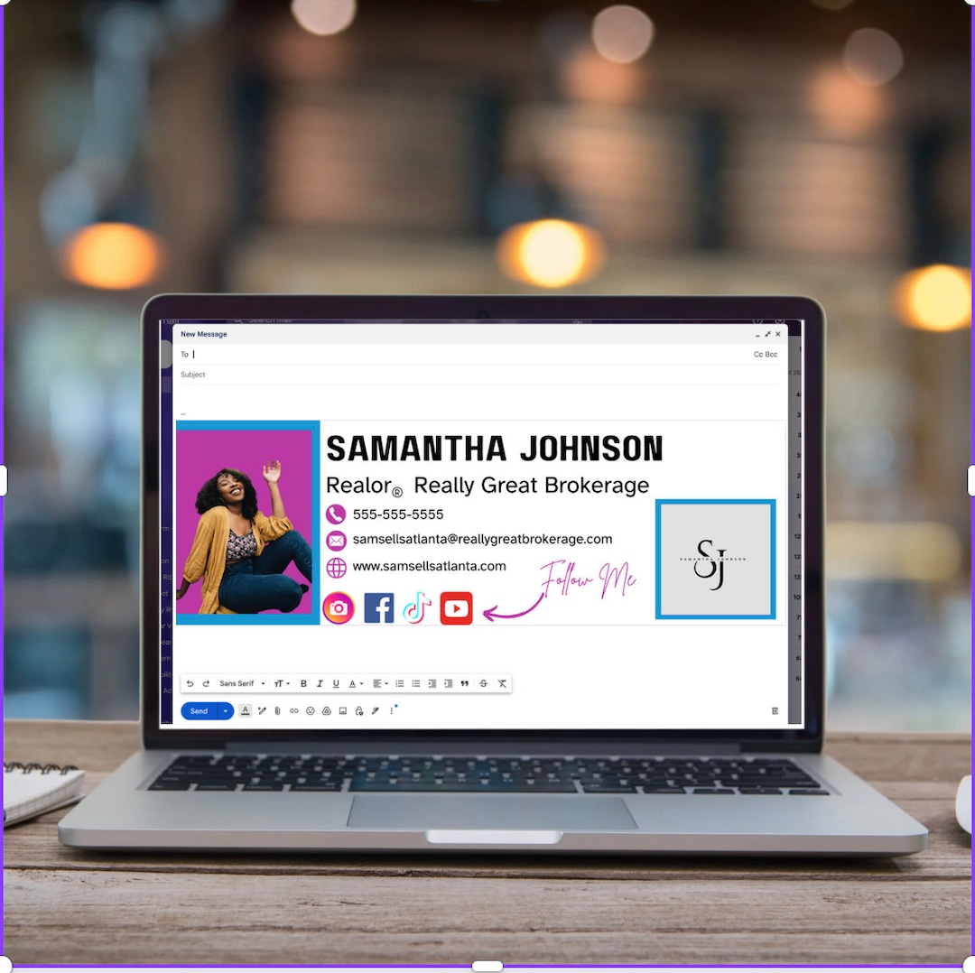 Email Signature Template - Etsy