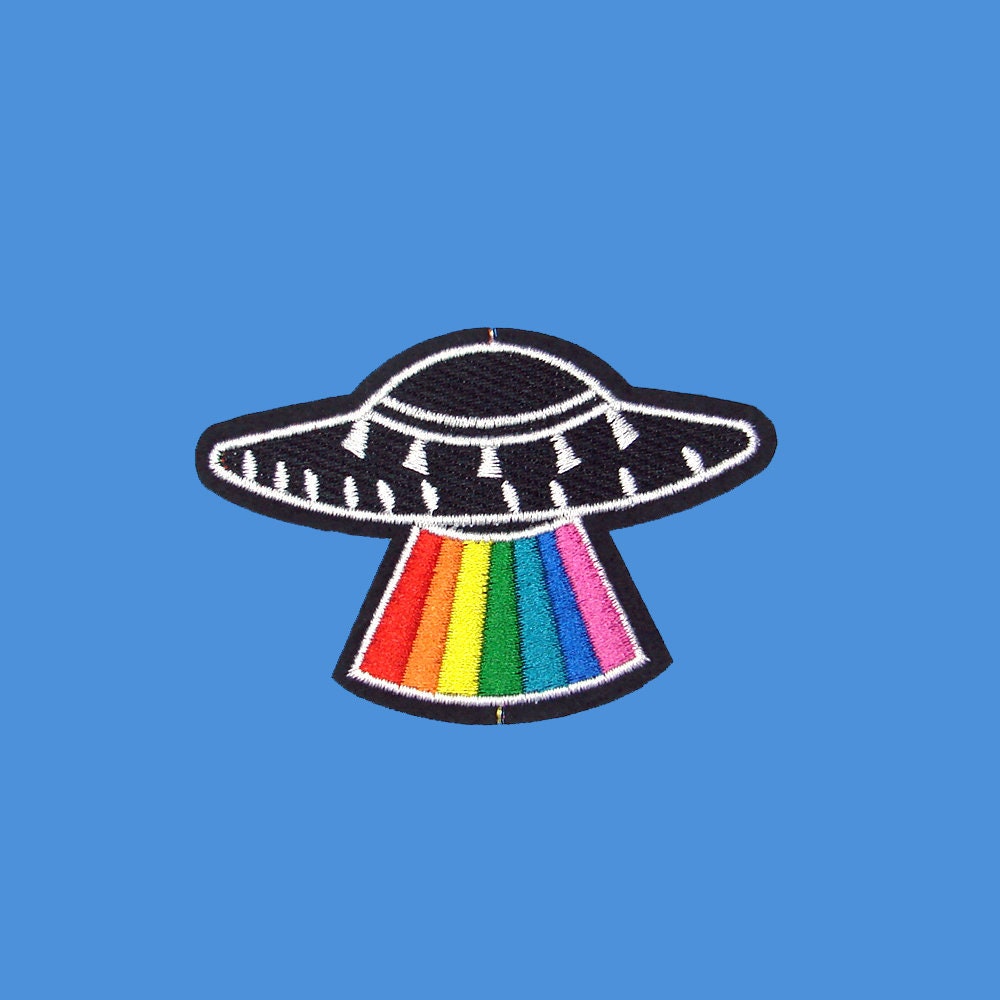 Bestickte Gesticktem-Ufo-Stick 59x85mm | Etsy