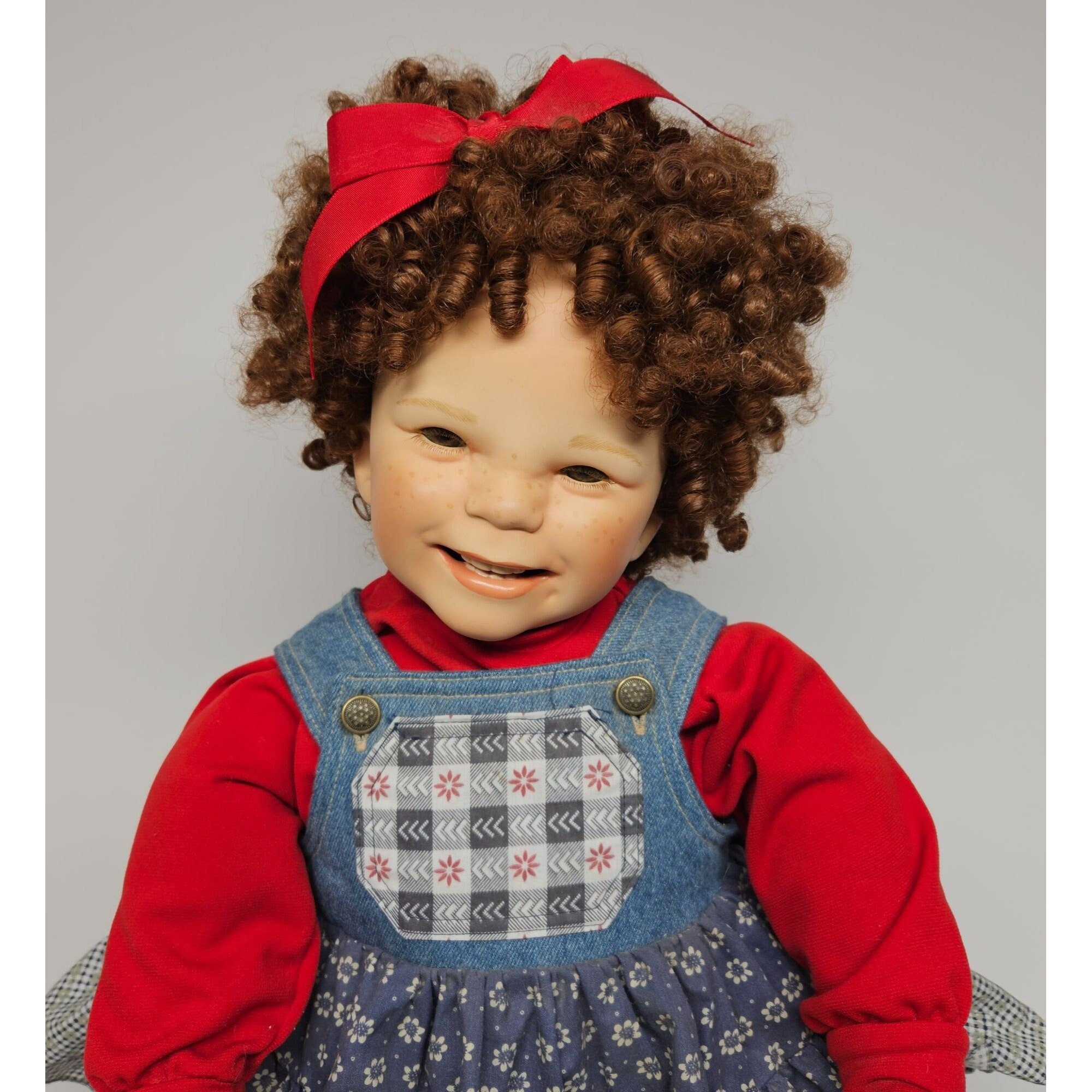 Donna Rubert 1997 Patty Ann Lil Stinker Toddler Porcelain Doll 26 Inch ...