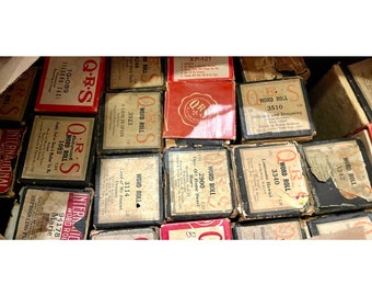 Player Piano Rolls - Etsy