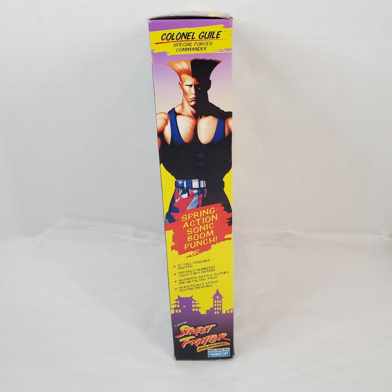 Hasbro Street Fighter Colonel Guile Special Forces Commander - Etsy