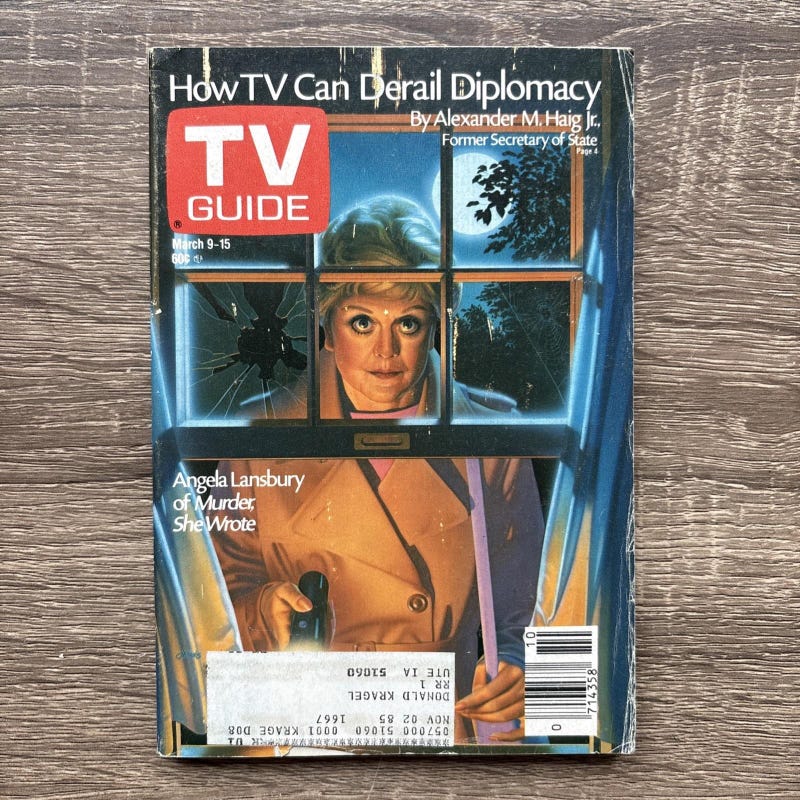 Vintage Tv Guide - Etsy
