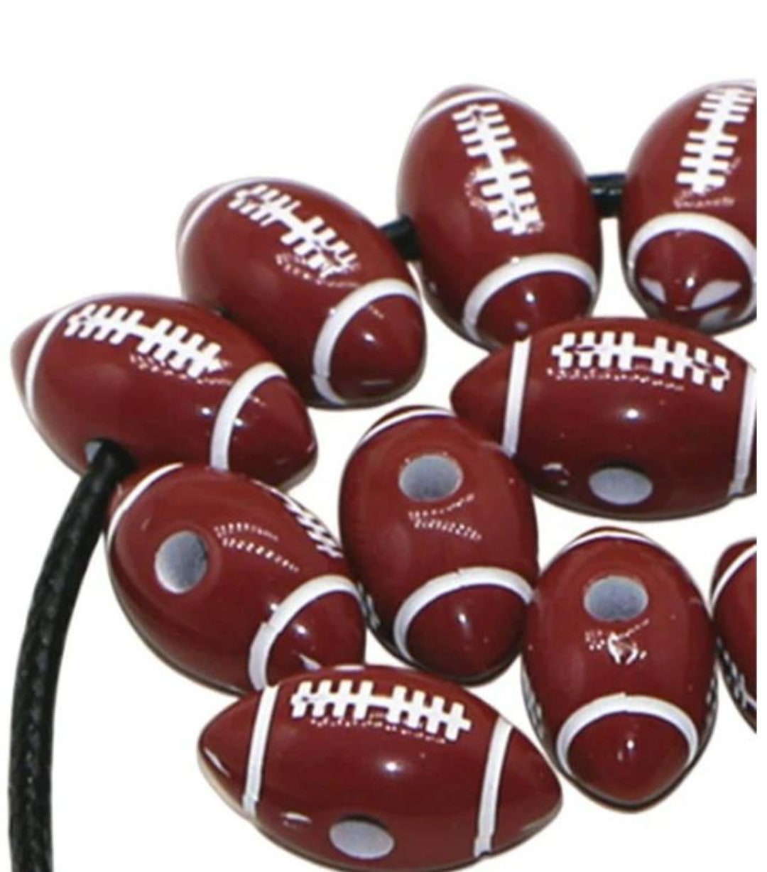 20pcs/set Football Bead - Etsy
