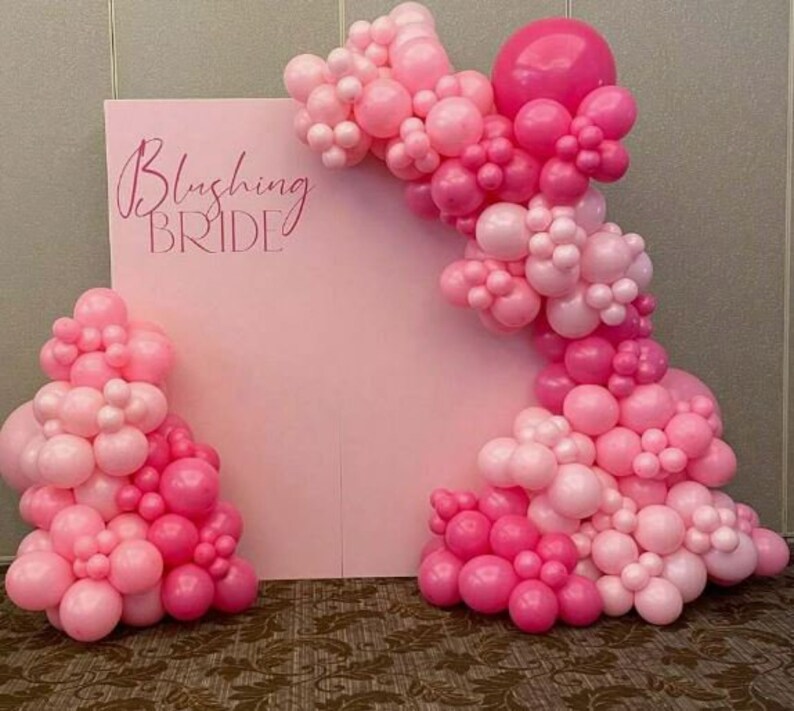 139pcs Pink Balloons Arch Kit - Etsy