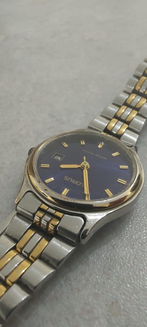 Vintage LORUS by SEIKO quartz watch mixed tone silver… - Gem