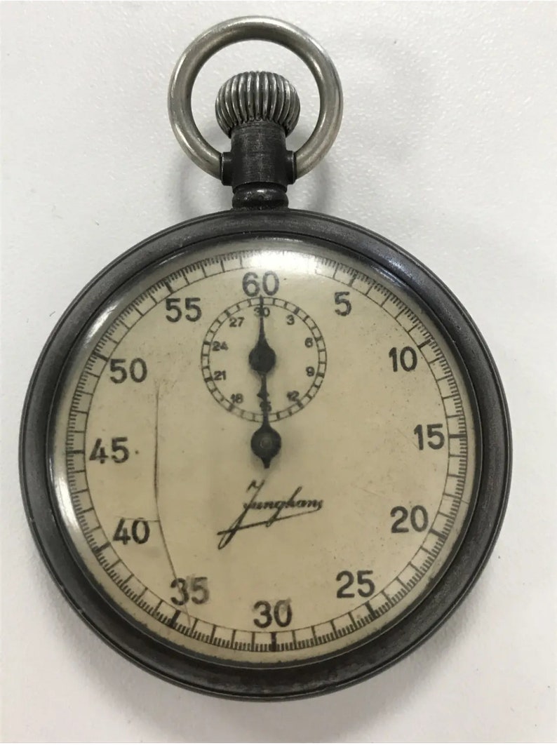 Junghans Single Push Button Mechanical Mechanical Stopwatch - Etsy