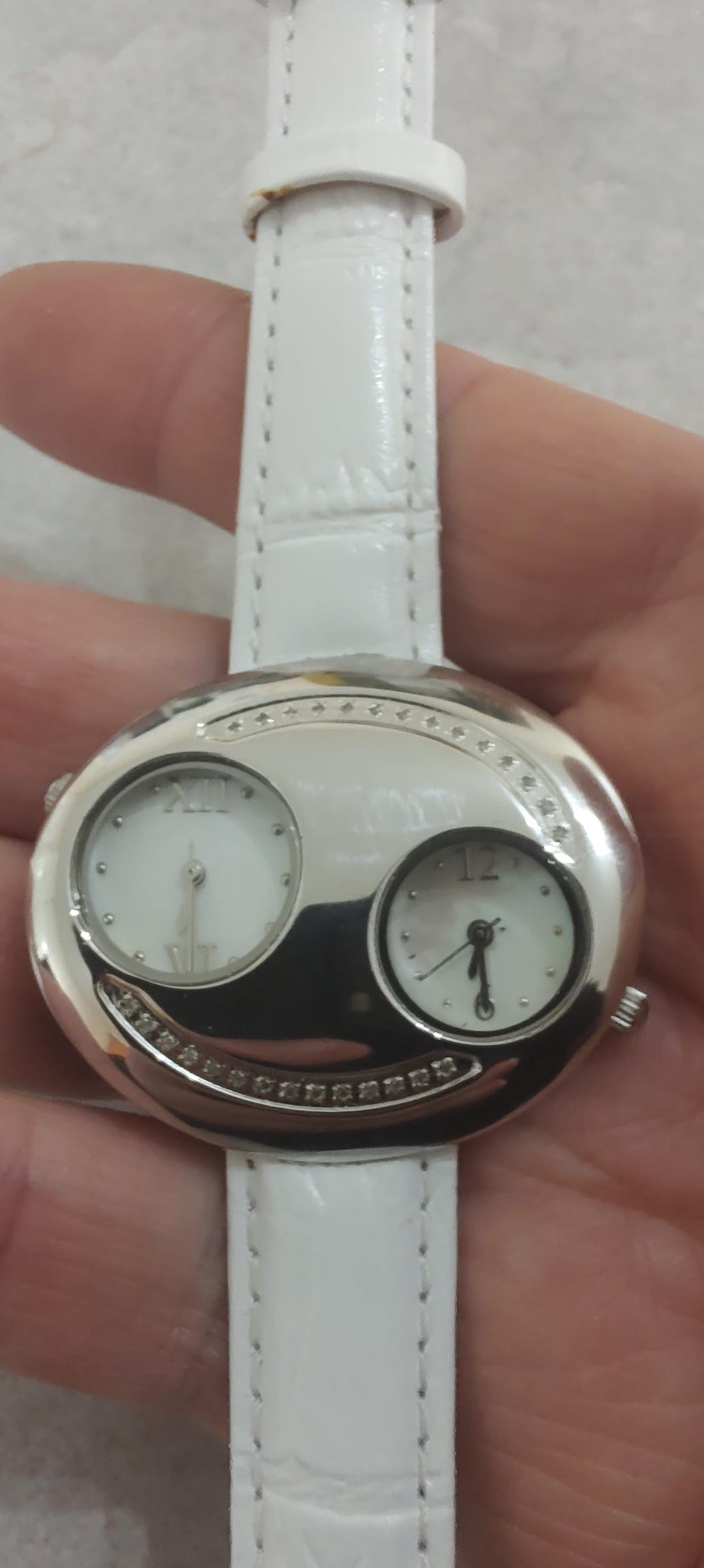 Rare Vintage Double Face Double Time Watch - Etsy