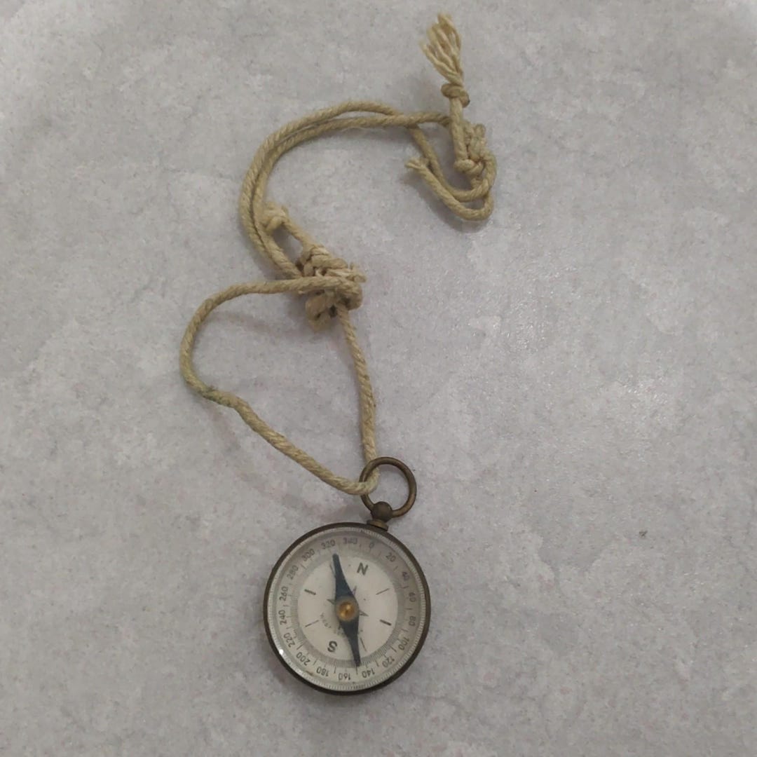 Vintage Cold War Era Mid Century 1950 1960 West German Brass Compass - Etsy