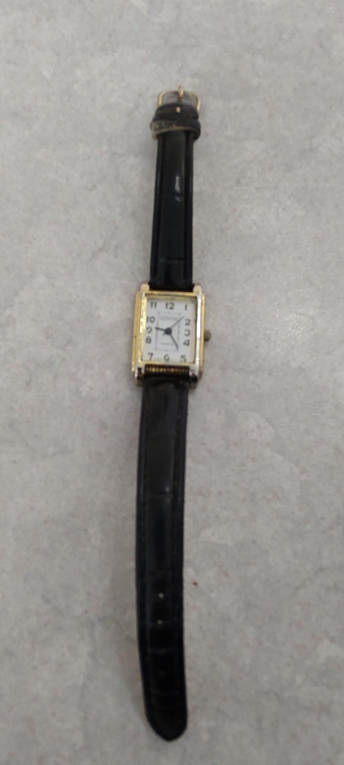 GENEVEA Tank Watch Quartz Watch Vintage - Etsy