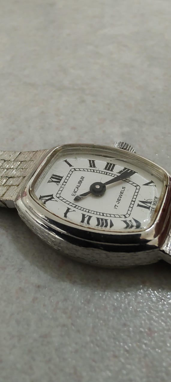 Vintage EXCALIBUR 17 JEWEL watch 1960S/1970S ladies… - Gem