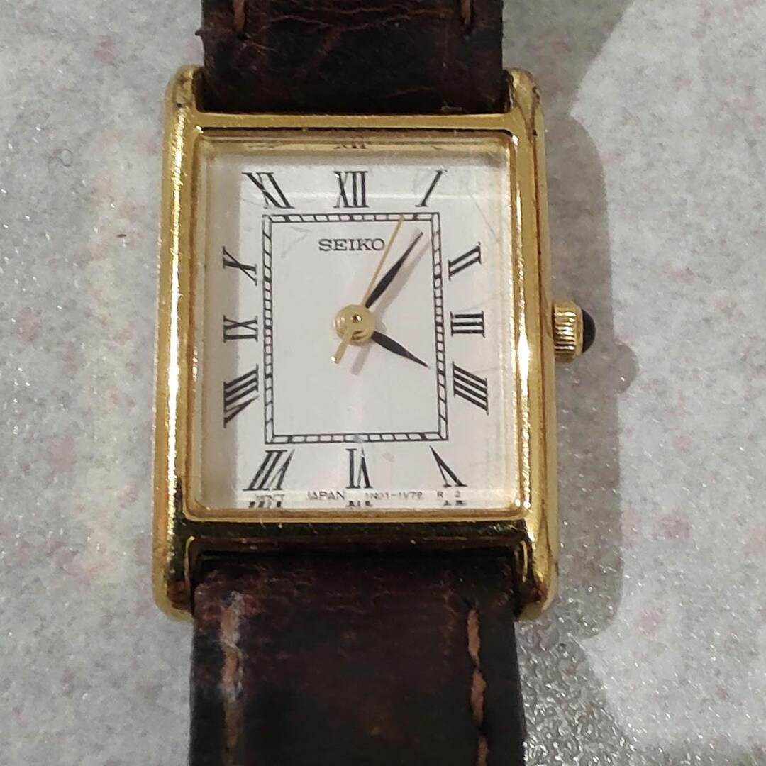 Vintage Seiko Tank Watch Ladies Woman's Japanese Japan - Etsy