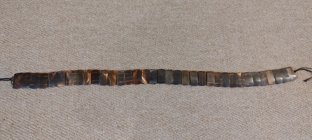 Rare Vintage Bovine/bone Cow Oz Horn Belt 1960s/1970s - Etsy