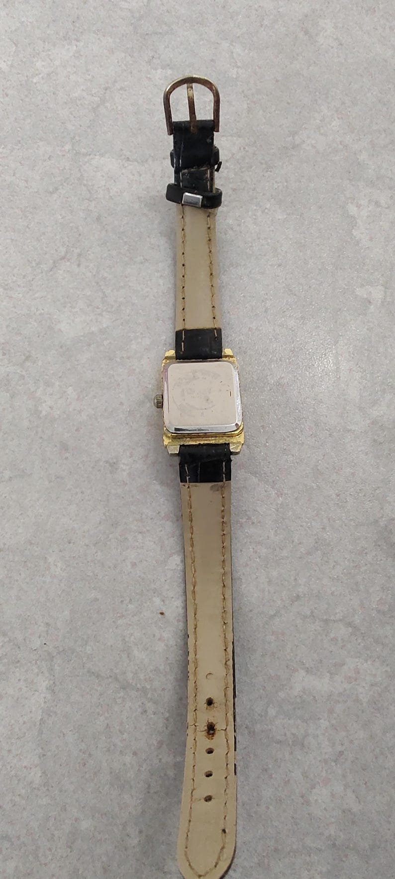 GENEVEA Tank Watch Quartz Watch Vintage - Etsy