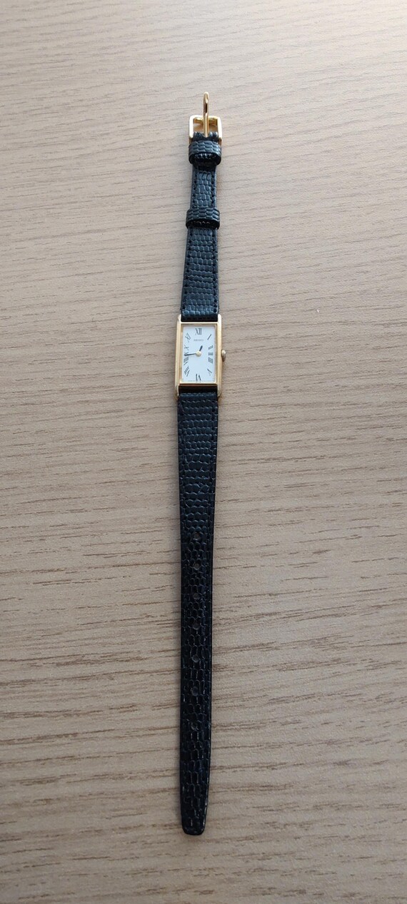 Vintage SEIKO Japanese quartz tank watch rectangular … - Gem