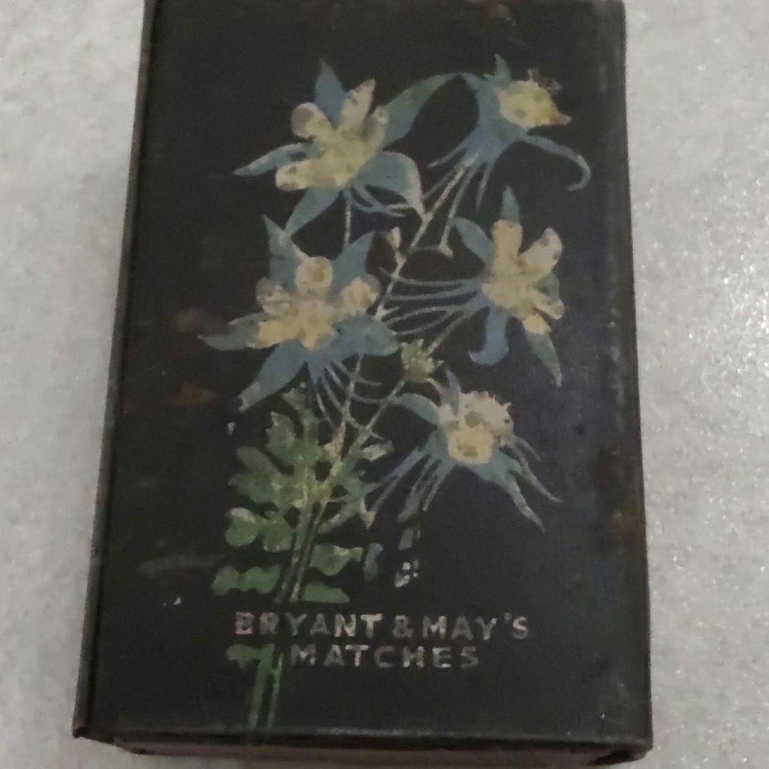 Vintage Antique BRYANT AND MAY English Matchsafe With Matchbox - Etsy