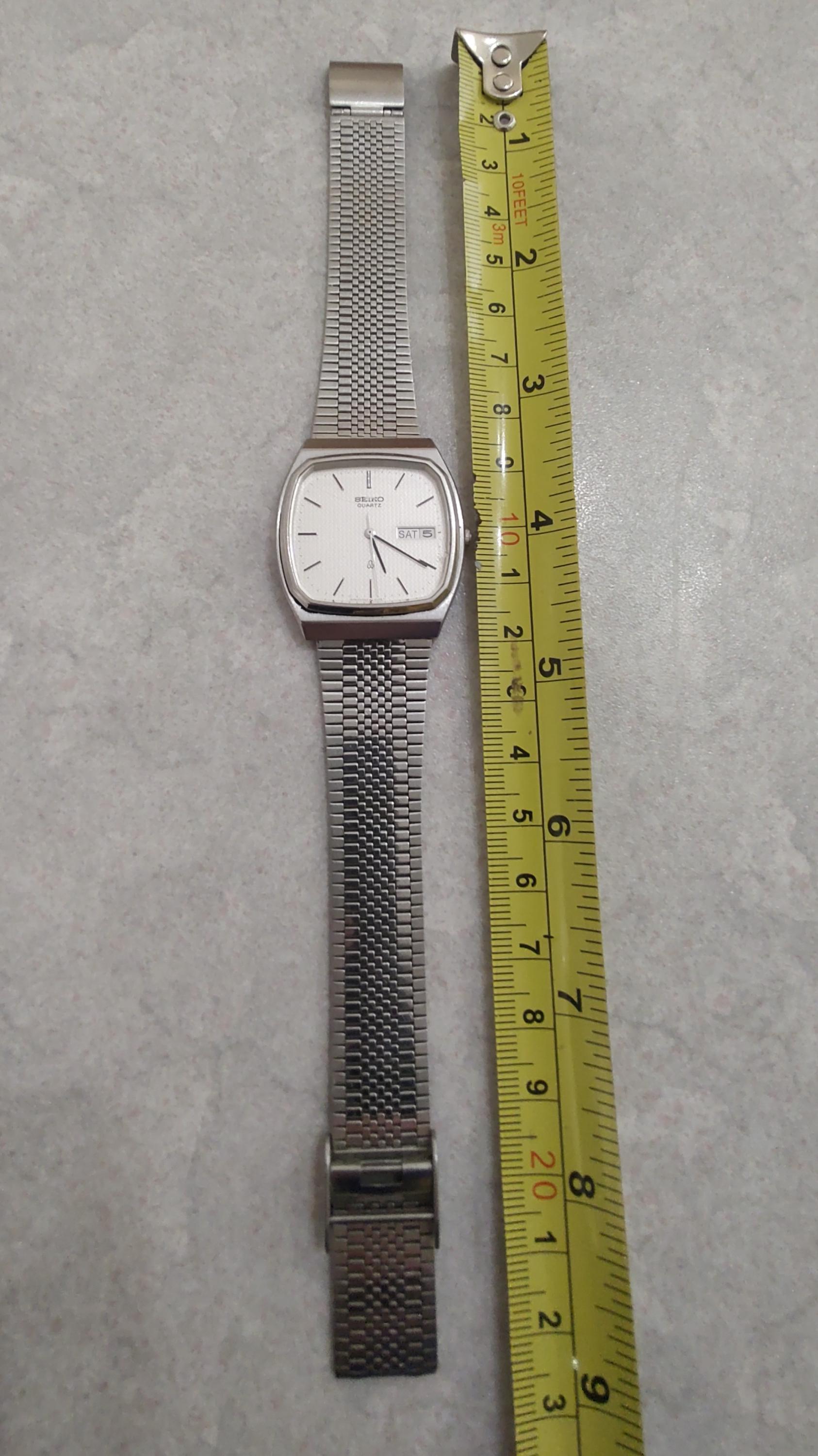 Vintage Seiko Octagon Watch, Textured Silver Tone, Unisex - Etsy