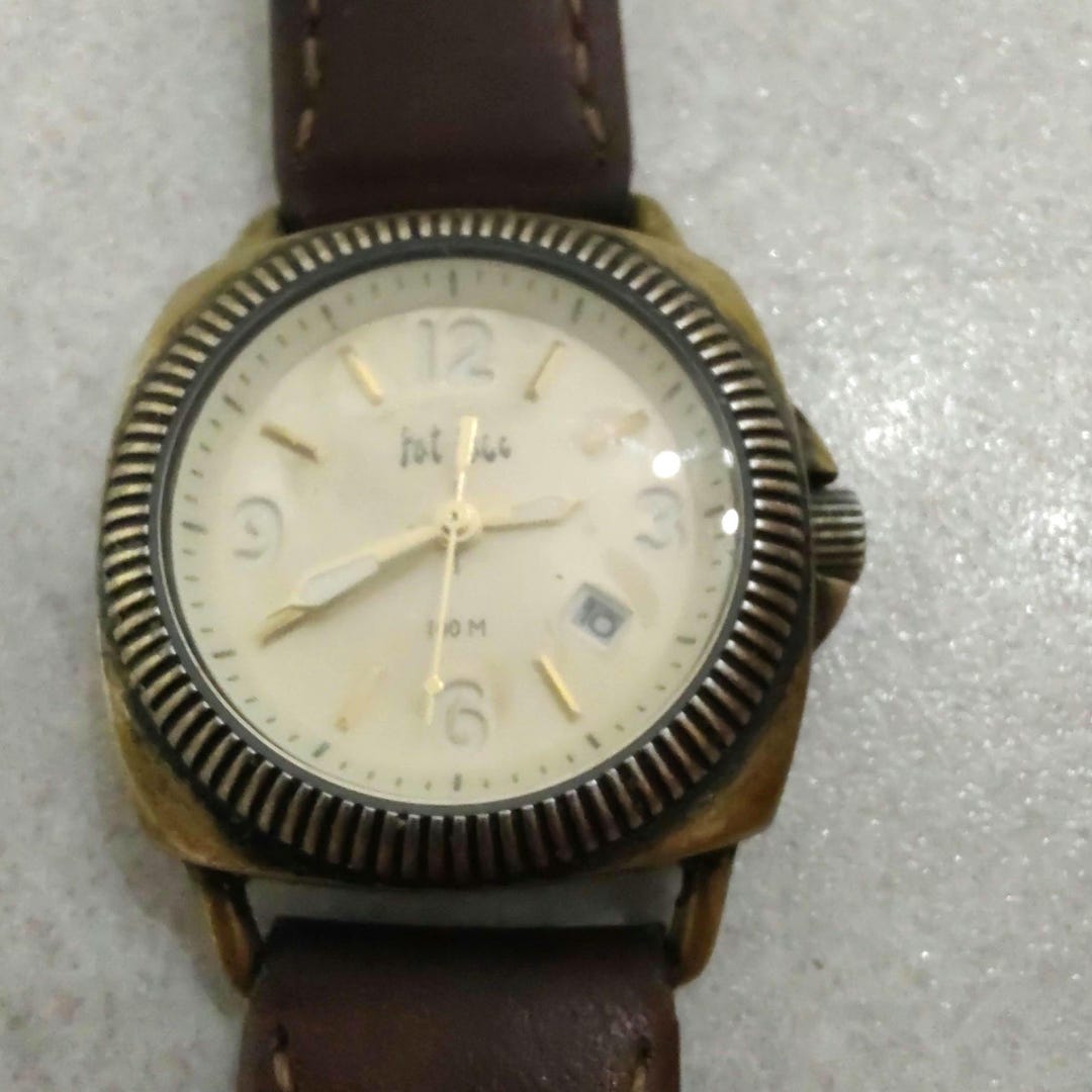 VINTAGE FAT FACE Quartz Watch 100M Water Resistant - Etsy