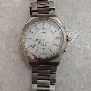 SEIKO Solar Titanium Radio Wave Watch - Etsy
