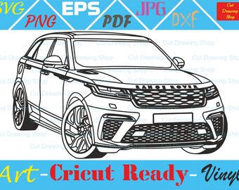 Range Rover Velar Svg | Etsy