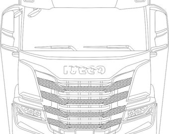 Iveco Vector Svg - Etsy